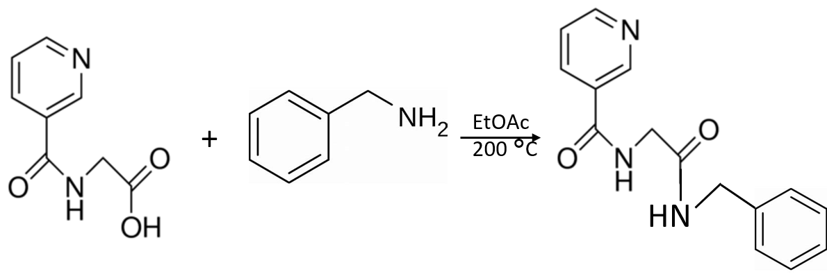 How should I purify a complex, polar, amide reaction mixture?